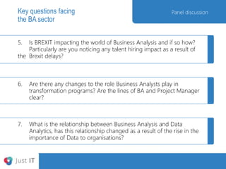 The Role of Business Analyst | PPT