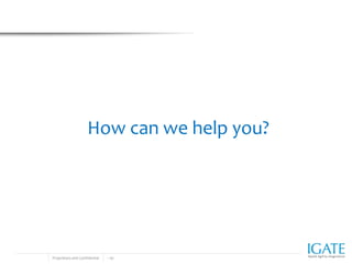 Ba process plan- IGATE Global Solutions LTD | PPTX