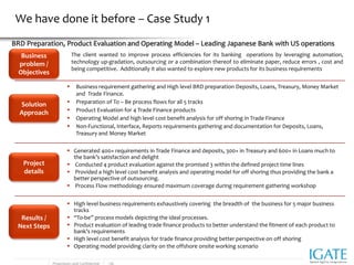 Ba process plan- IGATE Global Solutions LTD | PPTX