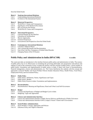 BAPSH COURSE DETAILS (2).pdf | Education