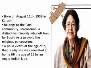 BAPSI SIDHWA.pptx | Books and Literature