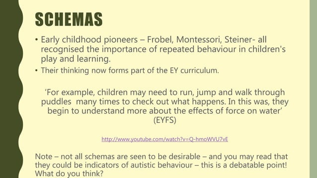 Ba PT final theories of learning and schemas | PPT