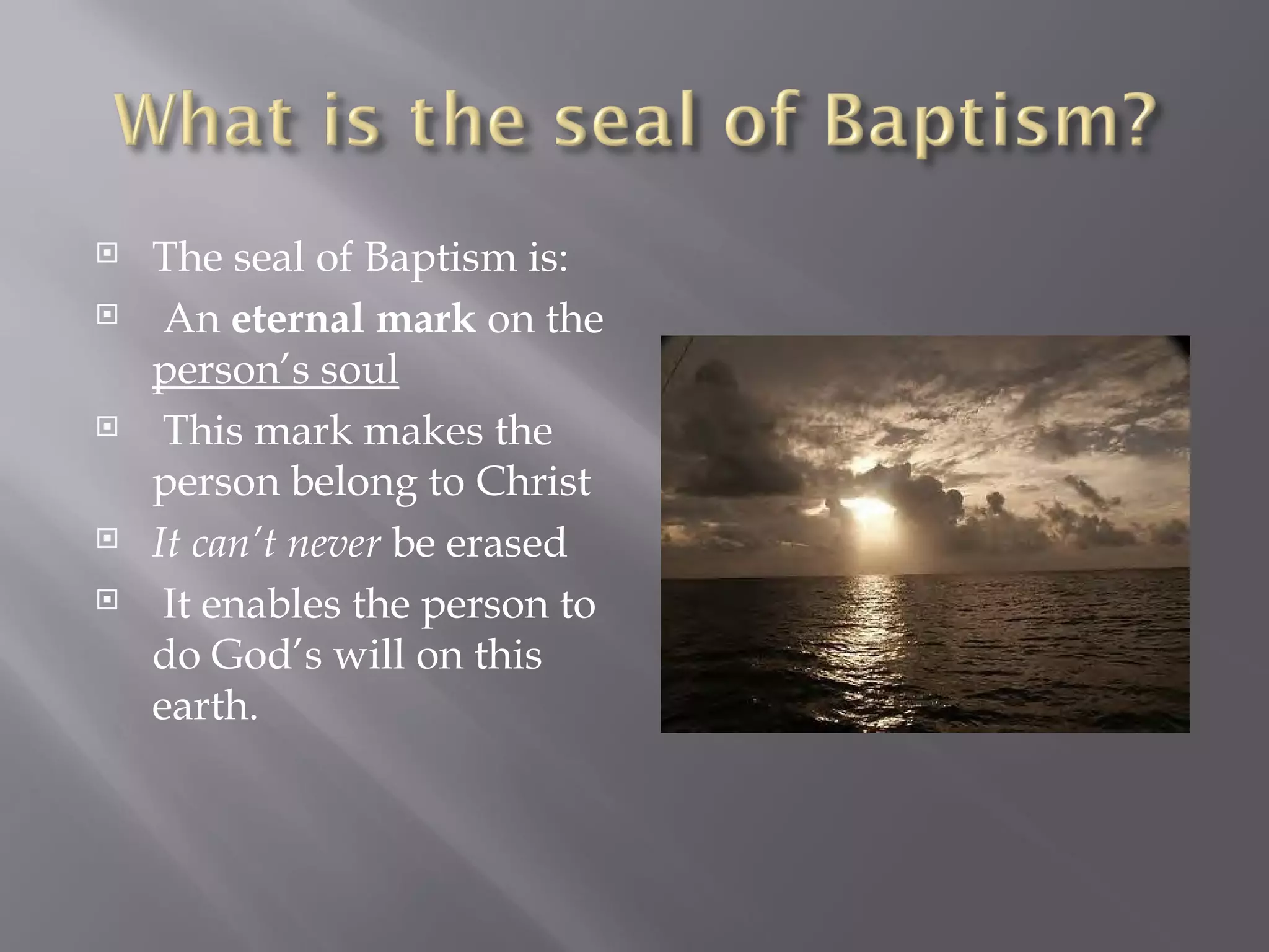 Baptism | PPT