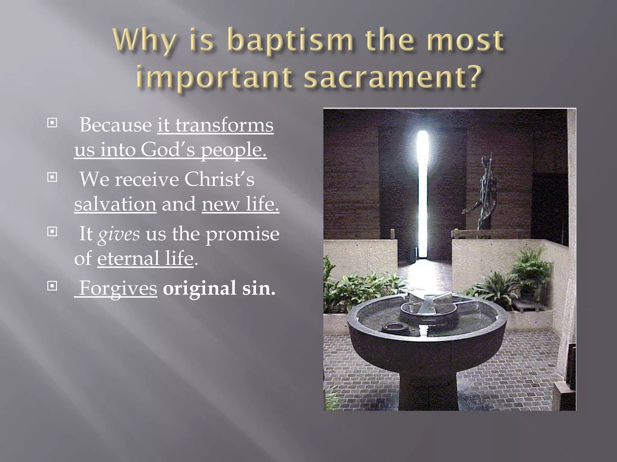 Baptism | PPT