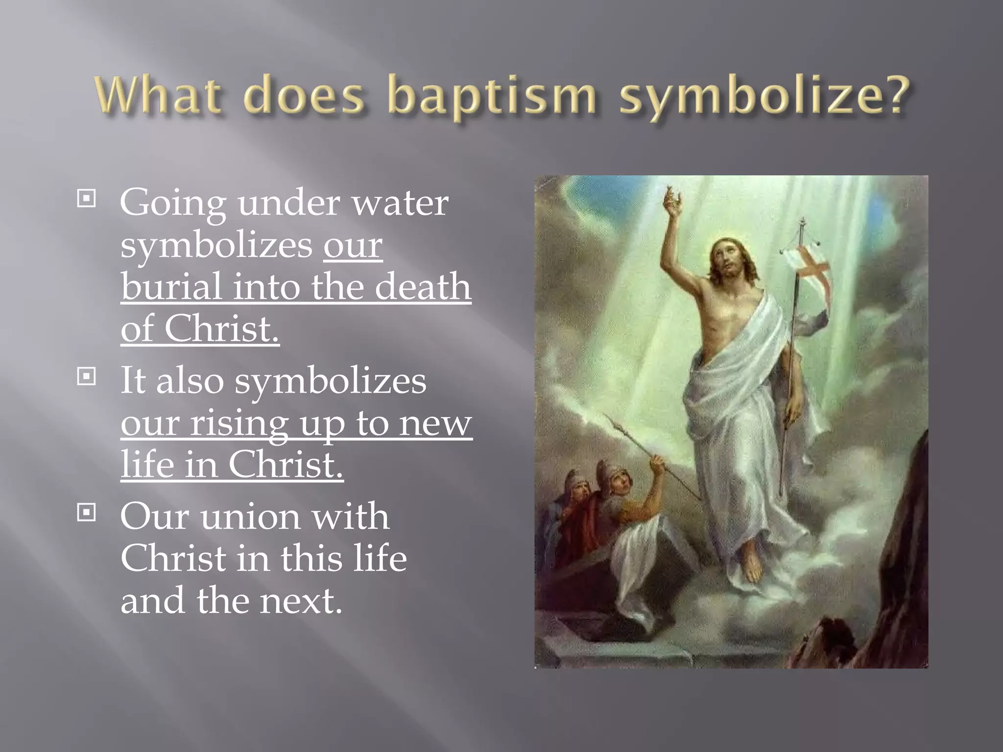 Baptism | PPT