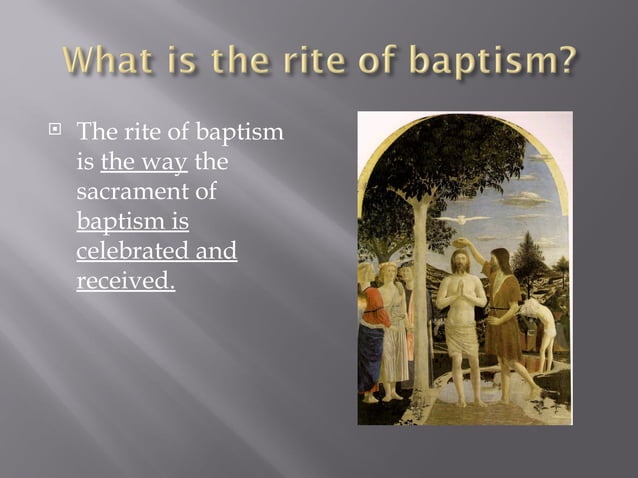 Baptism | PPT
