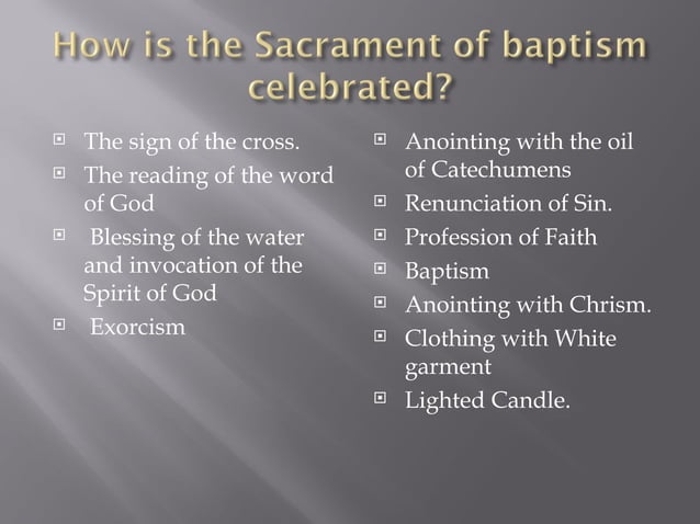 Baptism | PPT