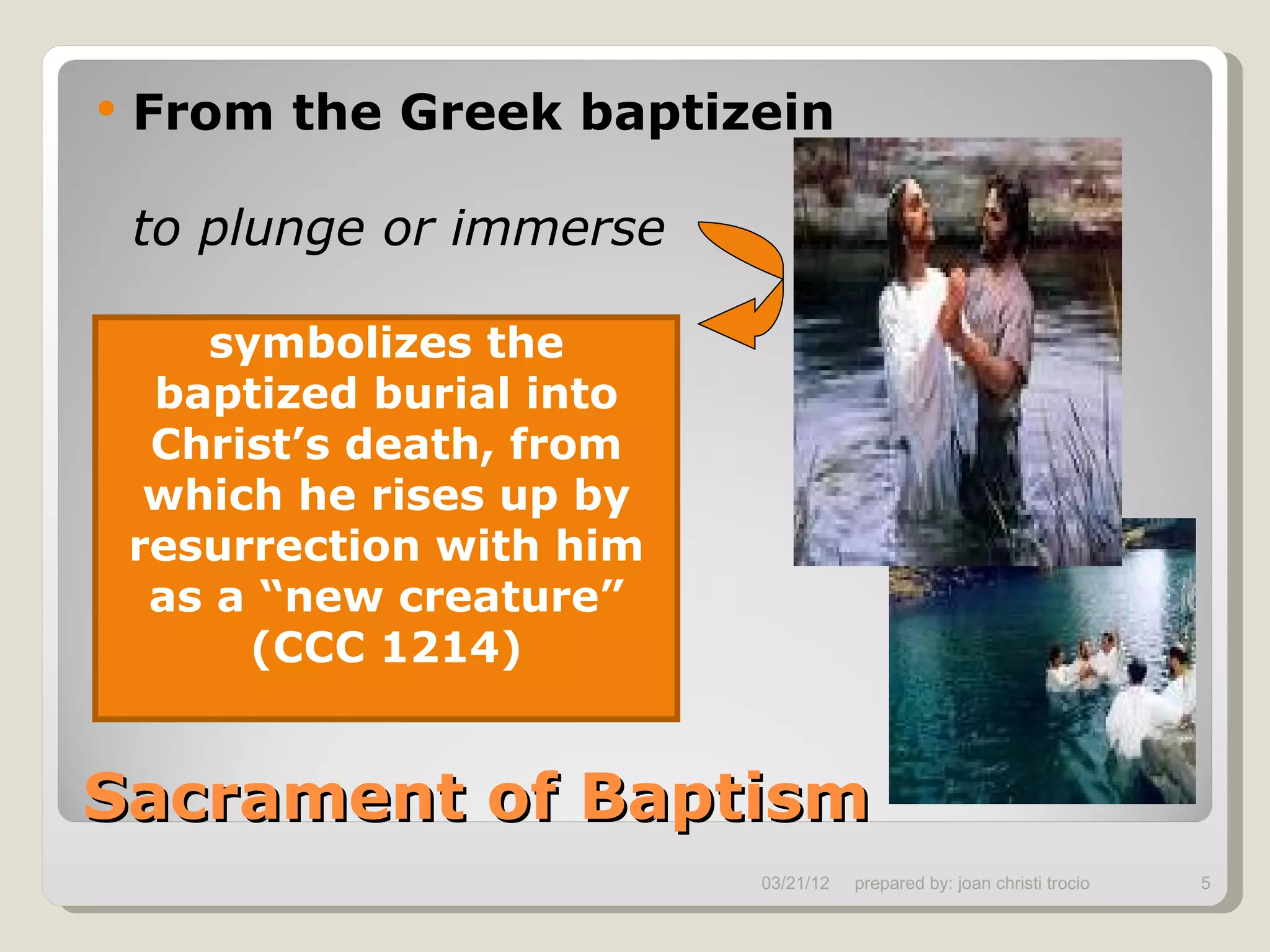 Baptism | PPT