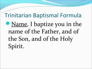 Baptism | PPT