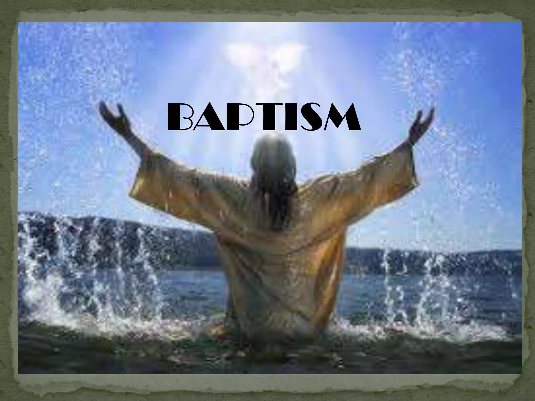 Baptism | PPTX