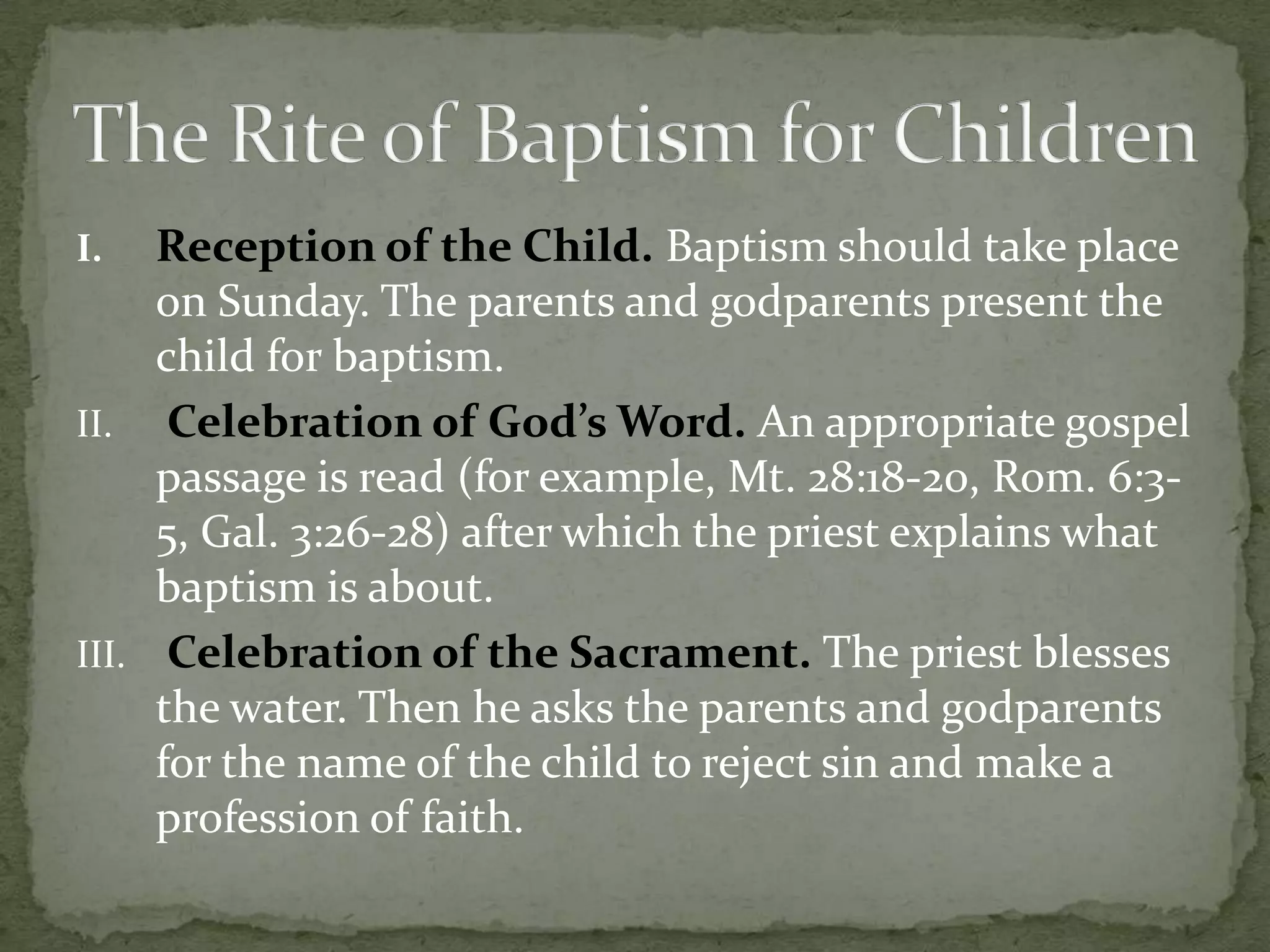 Baptism | PPTX