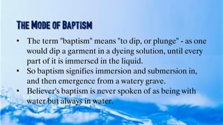 Baptism | PPT