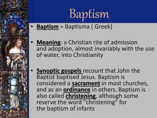 Baptism | PPTX