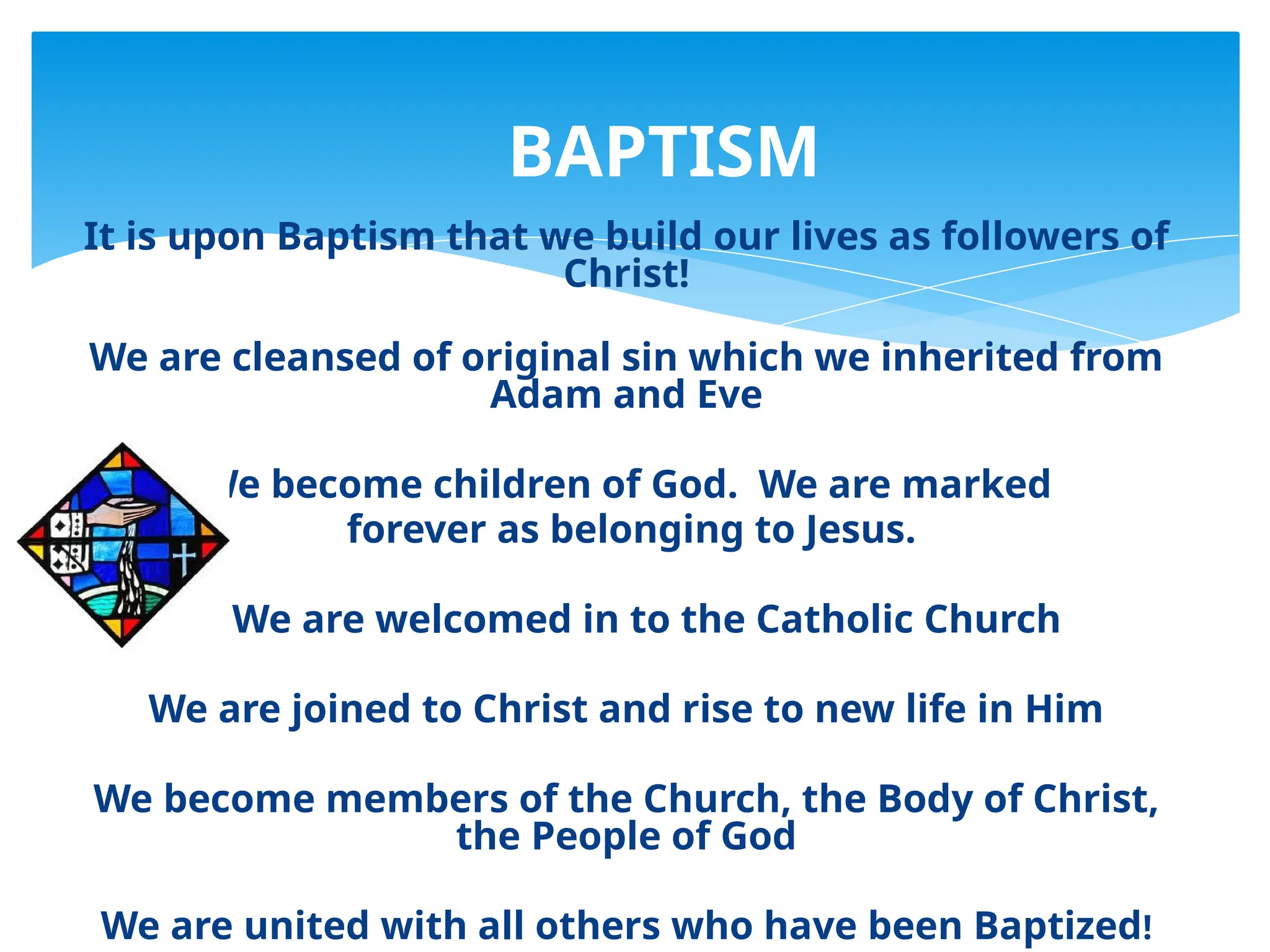 the essences and symbols of Baptism.pptx