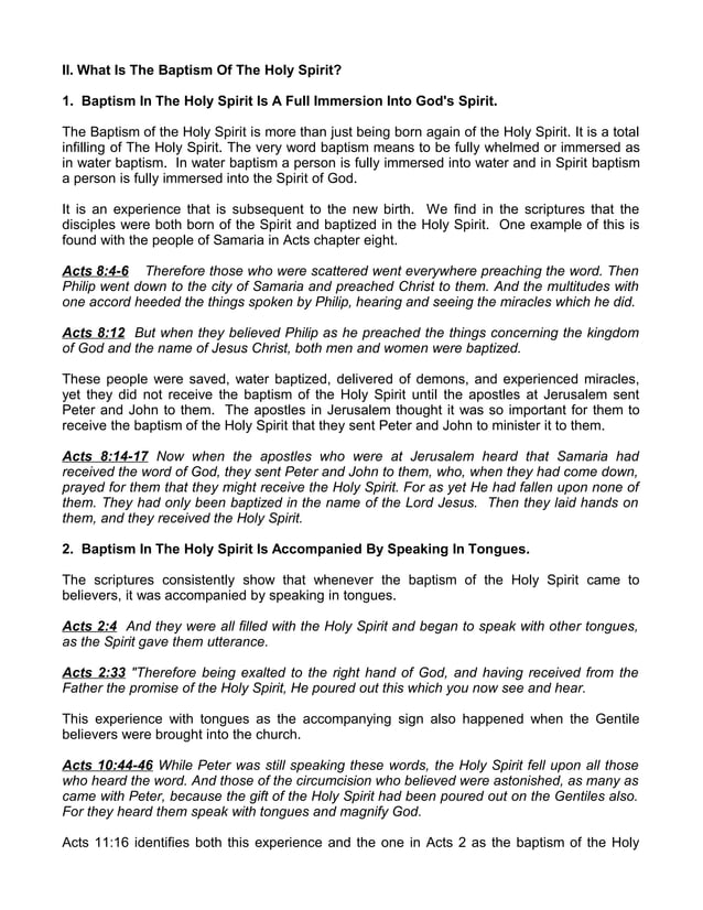 Baptism holy-spirit | DOC