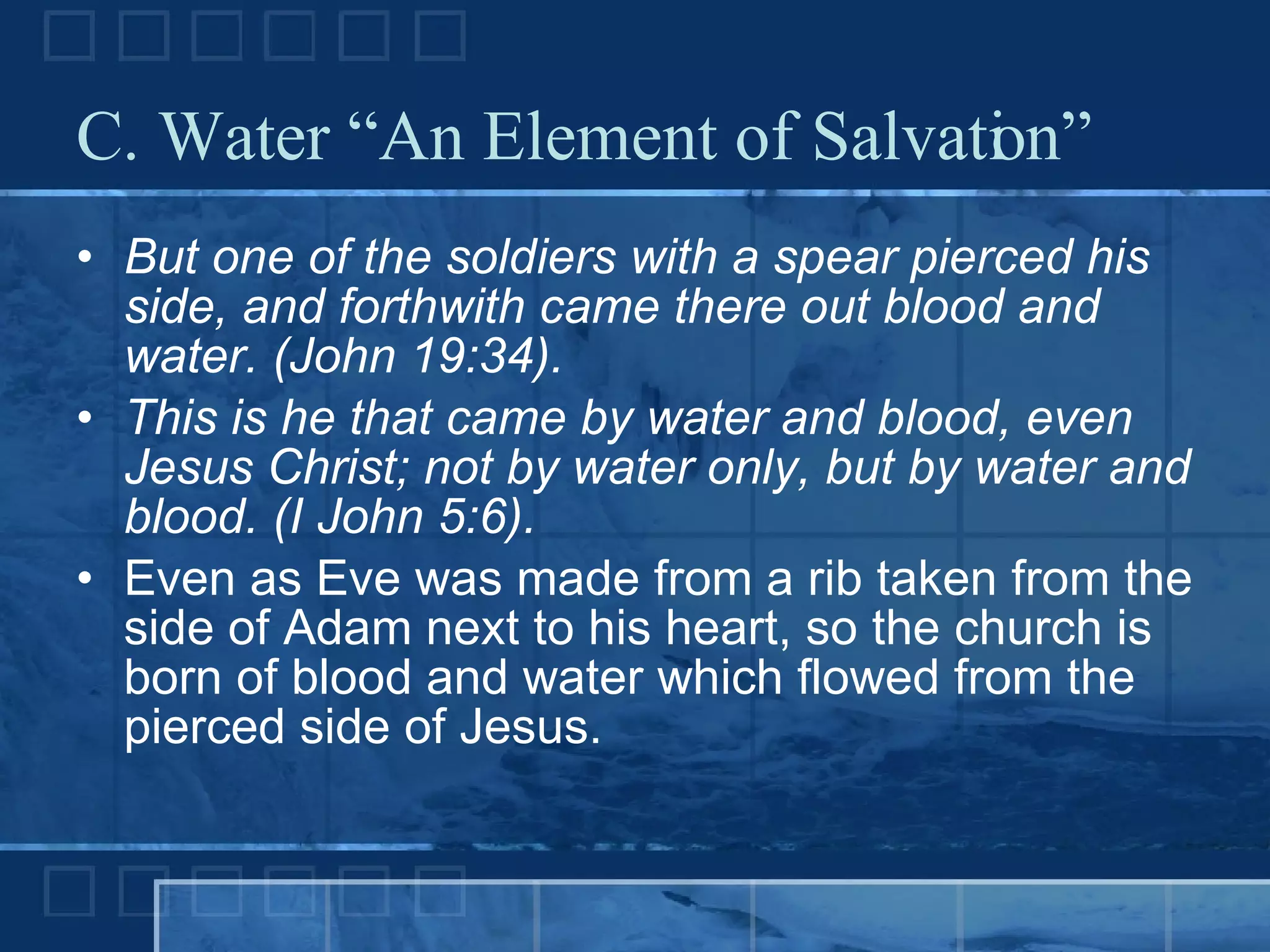 Baptism In Jesus Name | PPT