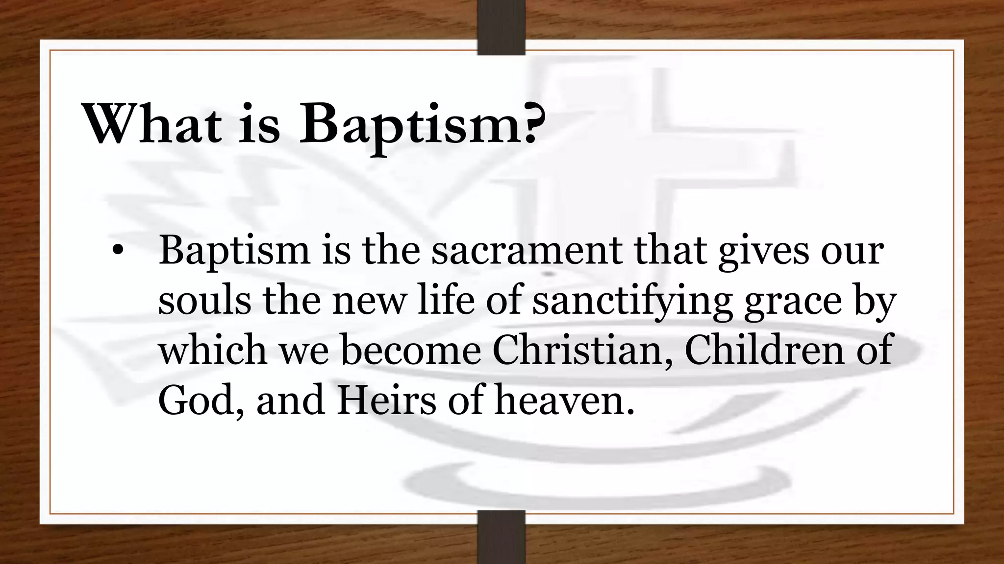 Baptism john | PPT