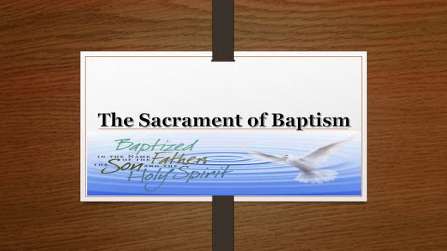 Baptism john | PPT