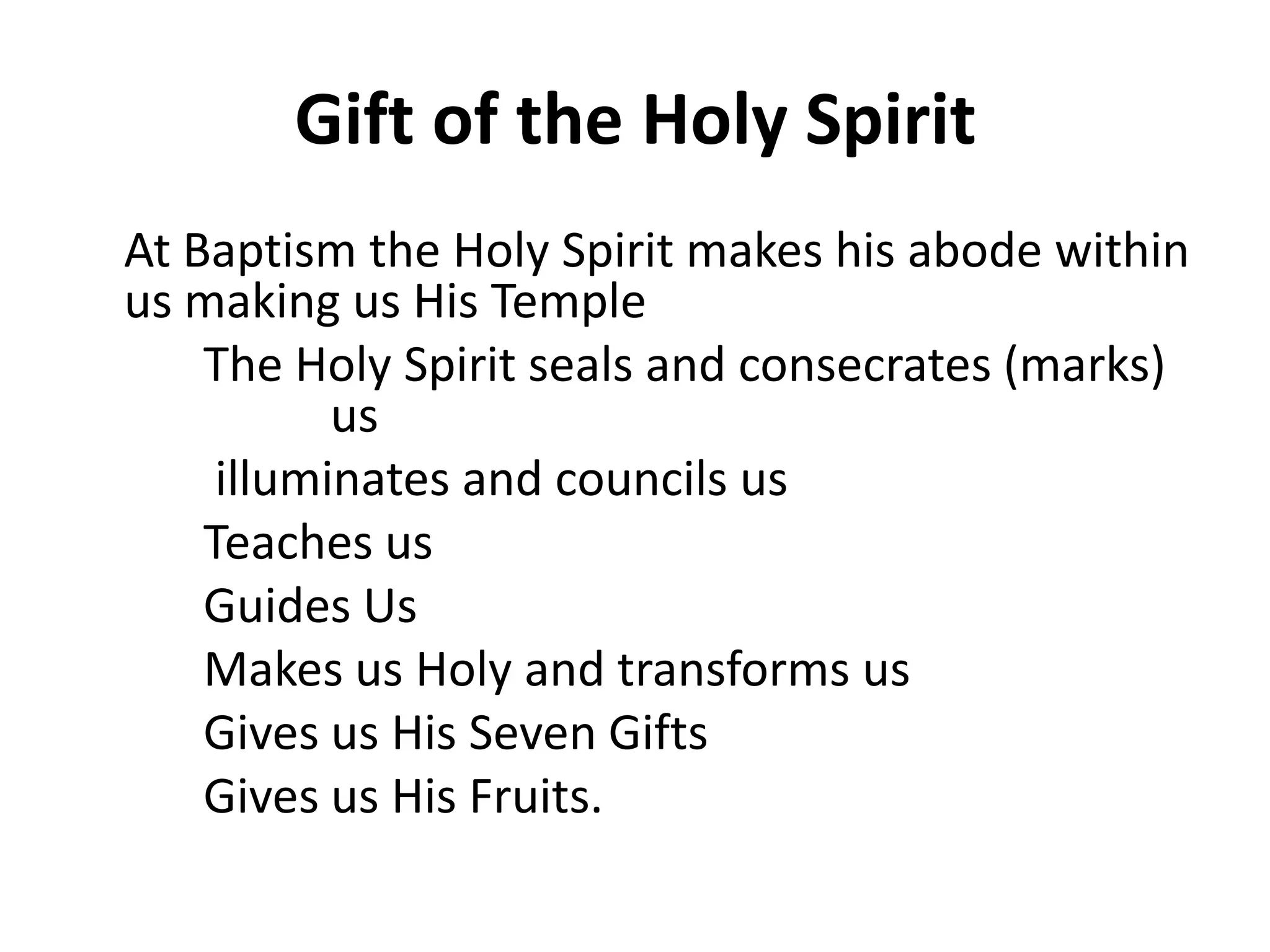 B a p t i s m - Outline for Pre-Baptism Classes | PPTX
