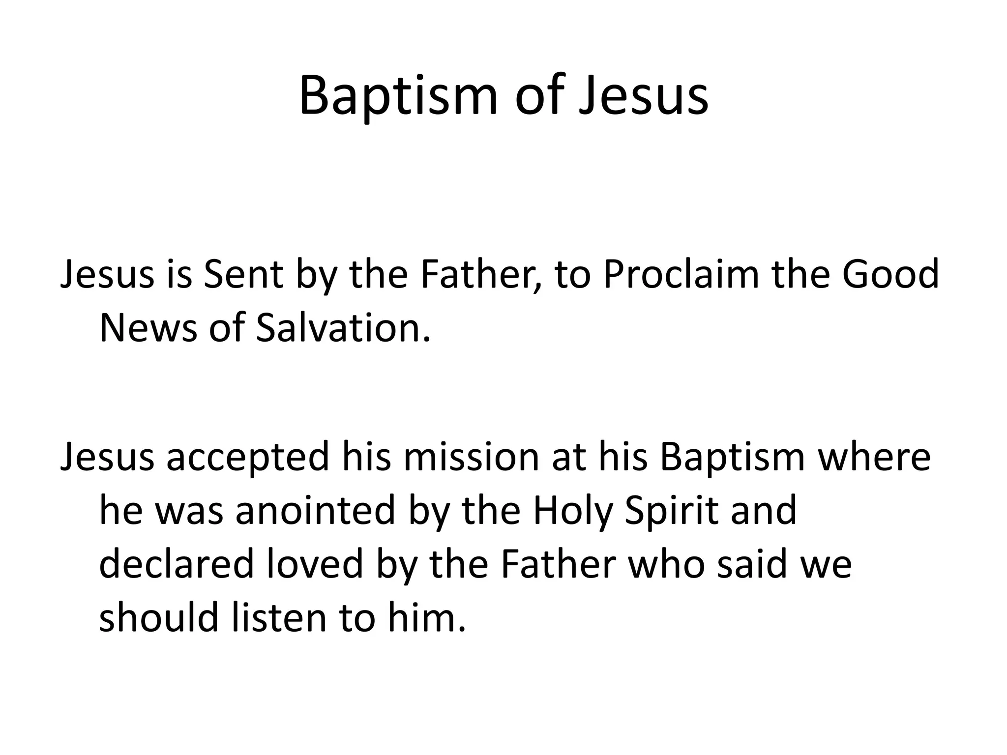 B a p t i s m - Outline for Pre-Baptism Classes | PPTX