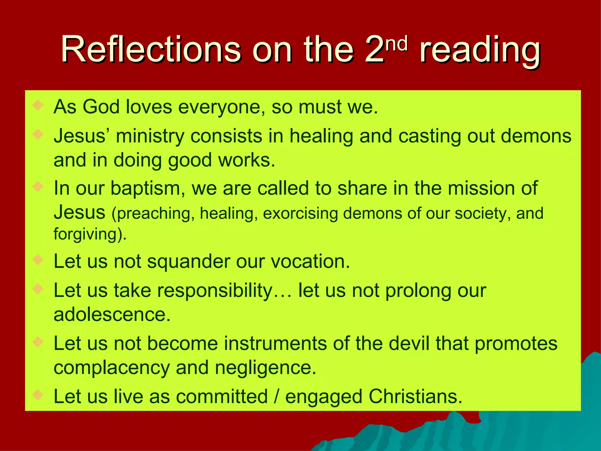 Baptism Of The Lord A | PPT