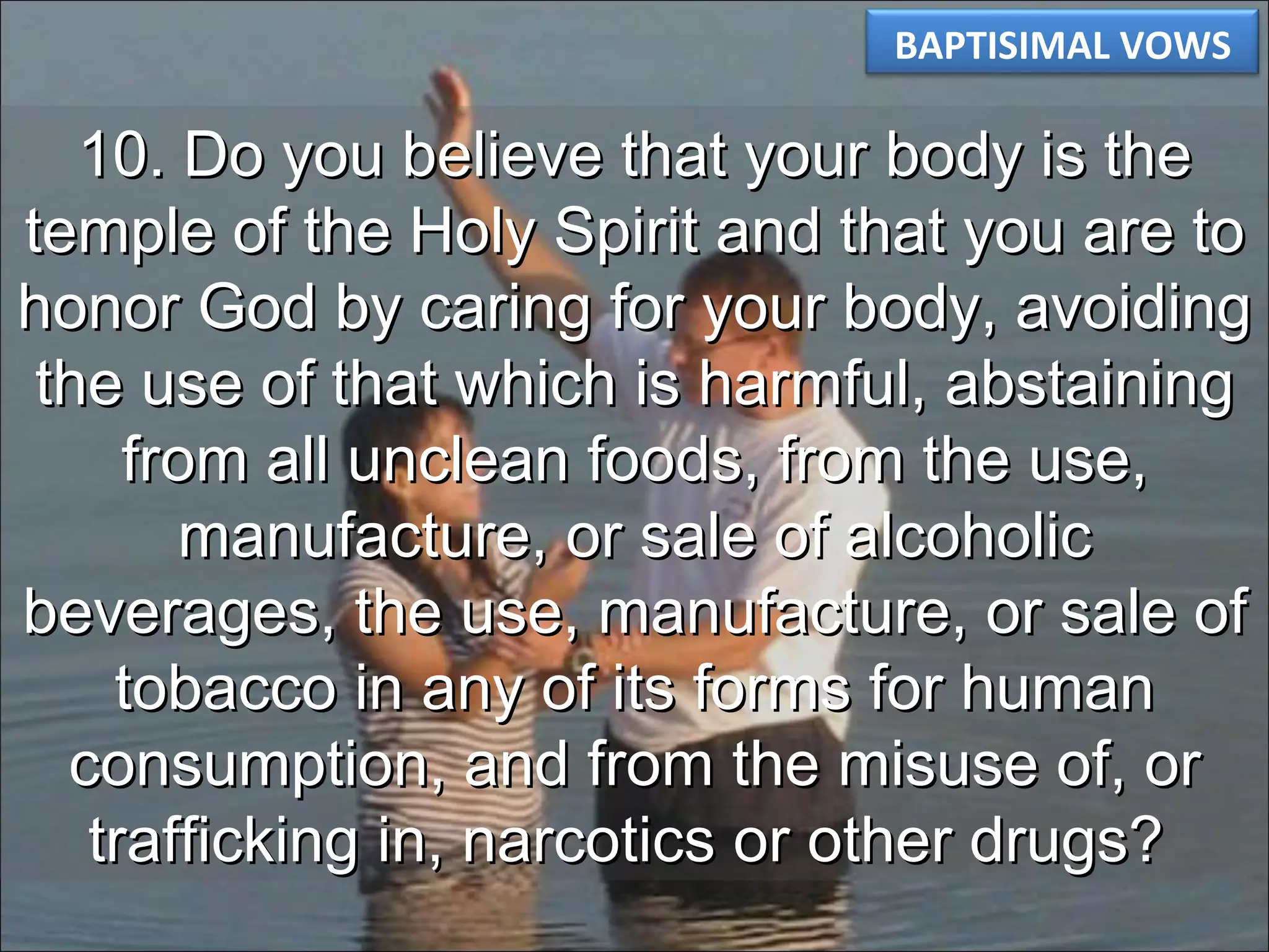 Baptismal vows-standard-13-1223153130236820-9 | PPT