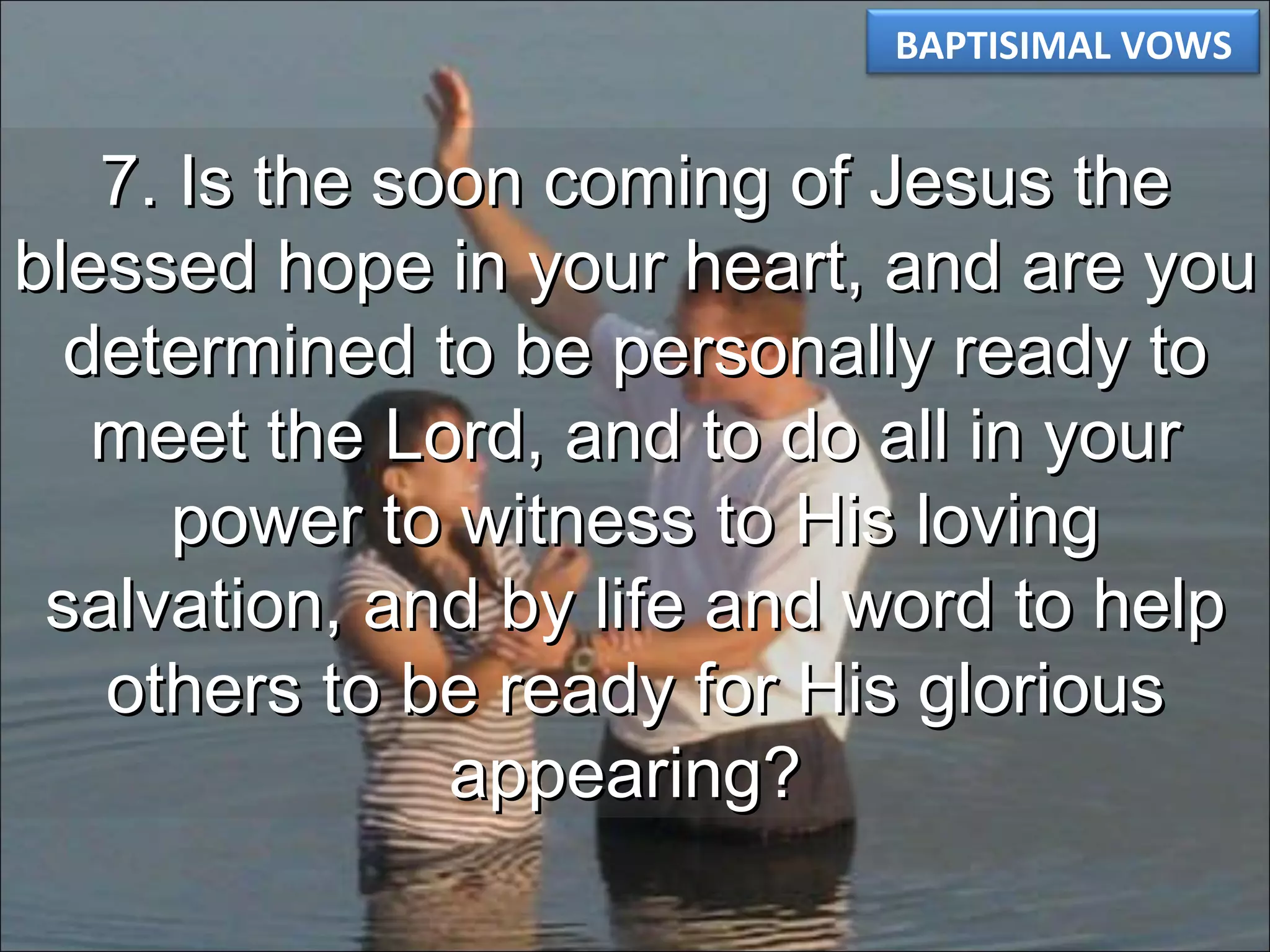 Baptismal vows-standard-13-1223153130236820-9 | PPT