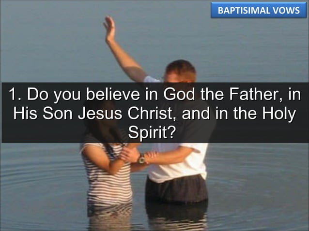 Seventh-day Adventist Baptismal Vows (Standard 13) | PPT