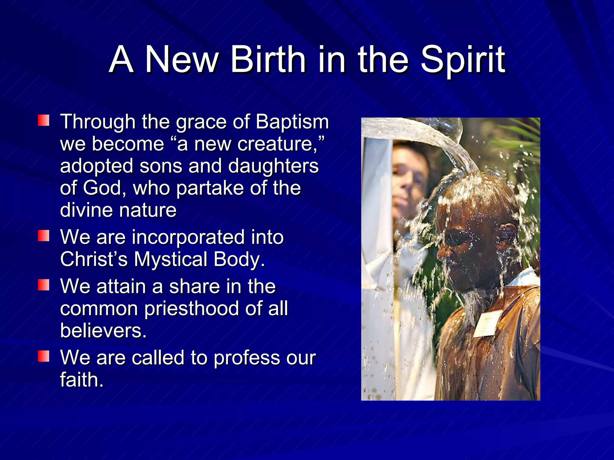 Baptismal Preparation: Catholic Sacrament of Initiation | PPT