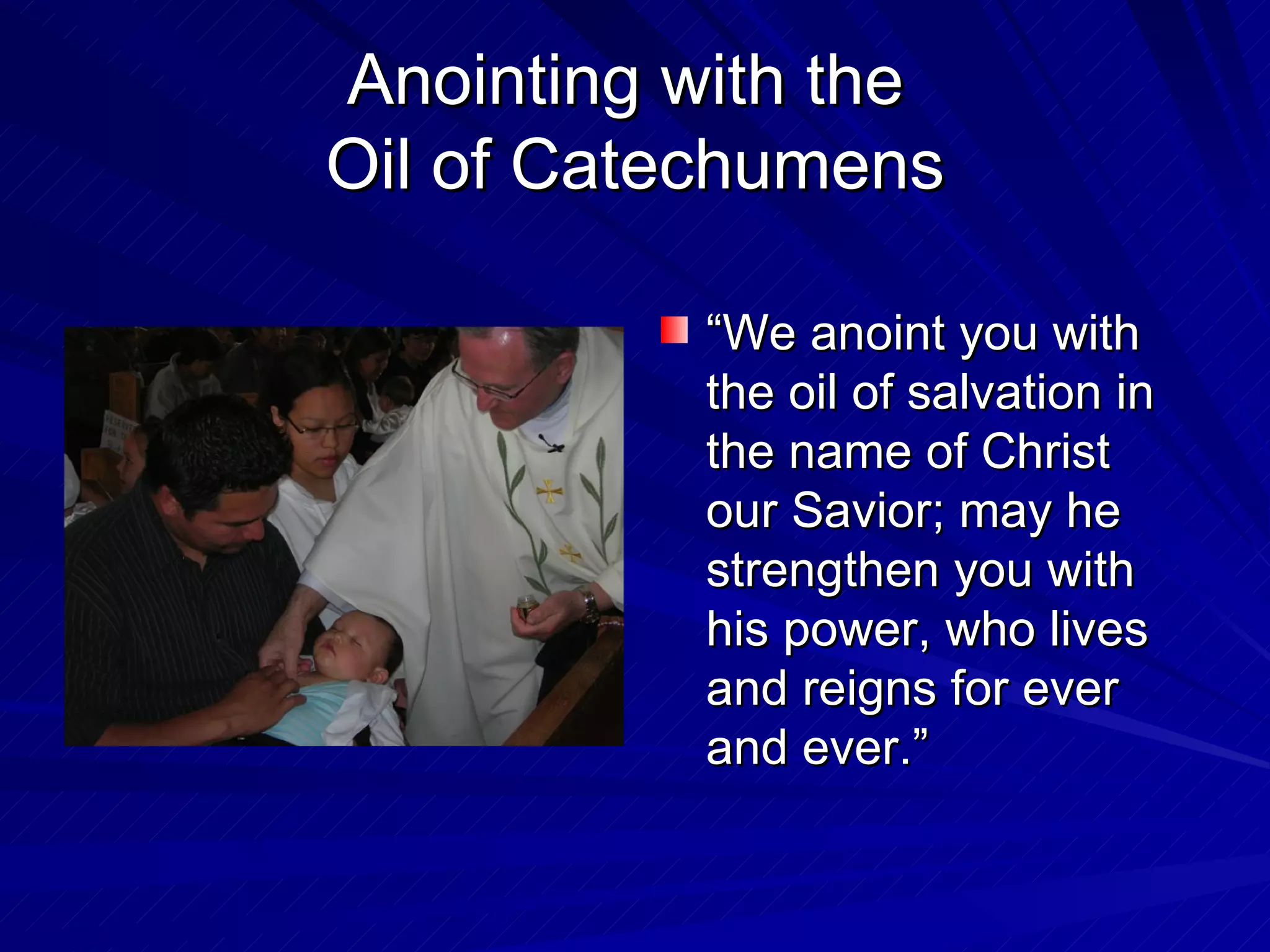 Baptismal Preparation: Catholic Sacrament of Initiation | PPT