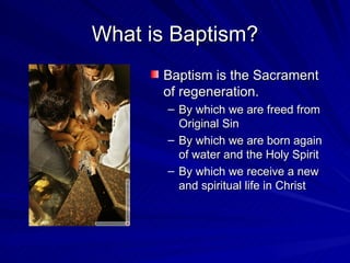 Baptismal Preparation: Catholic Sacrament of Initiation | PPT