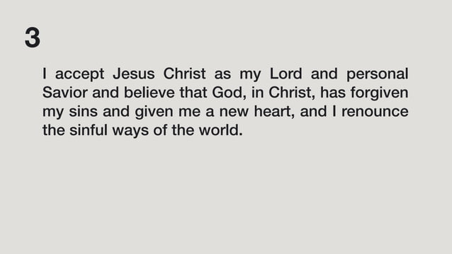 (16:9) Seventh-day Adventist Baptismal Vows | PDF