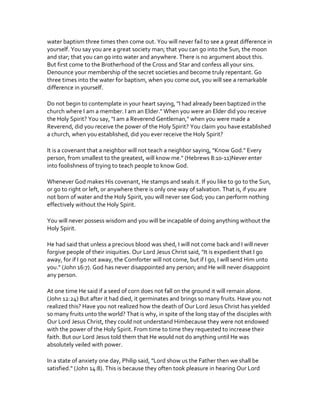 Baptism by immersion | PDF