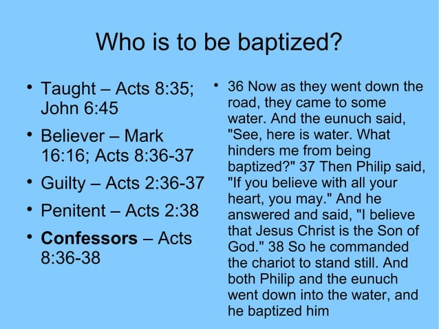 Baptism chart | PPT