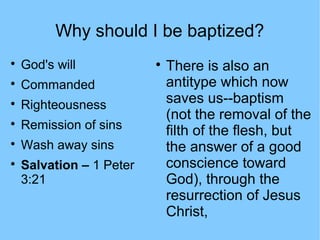 Baptism chart | PPT