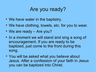 Baptism chart | PPT