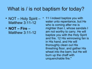 Baptism chart | PPT