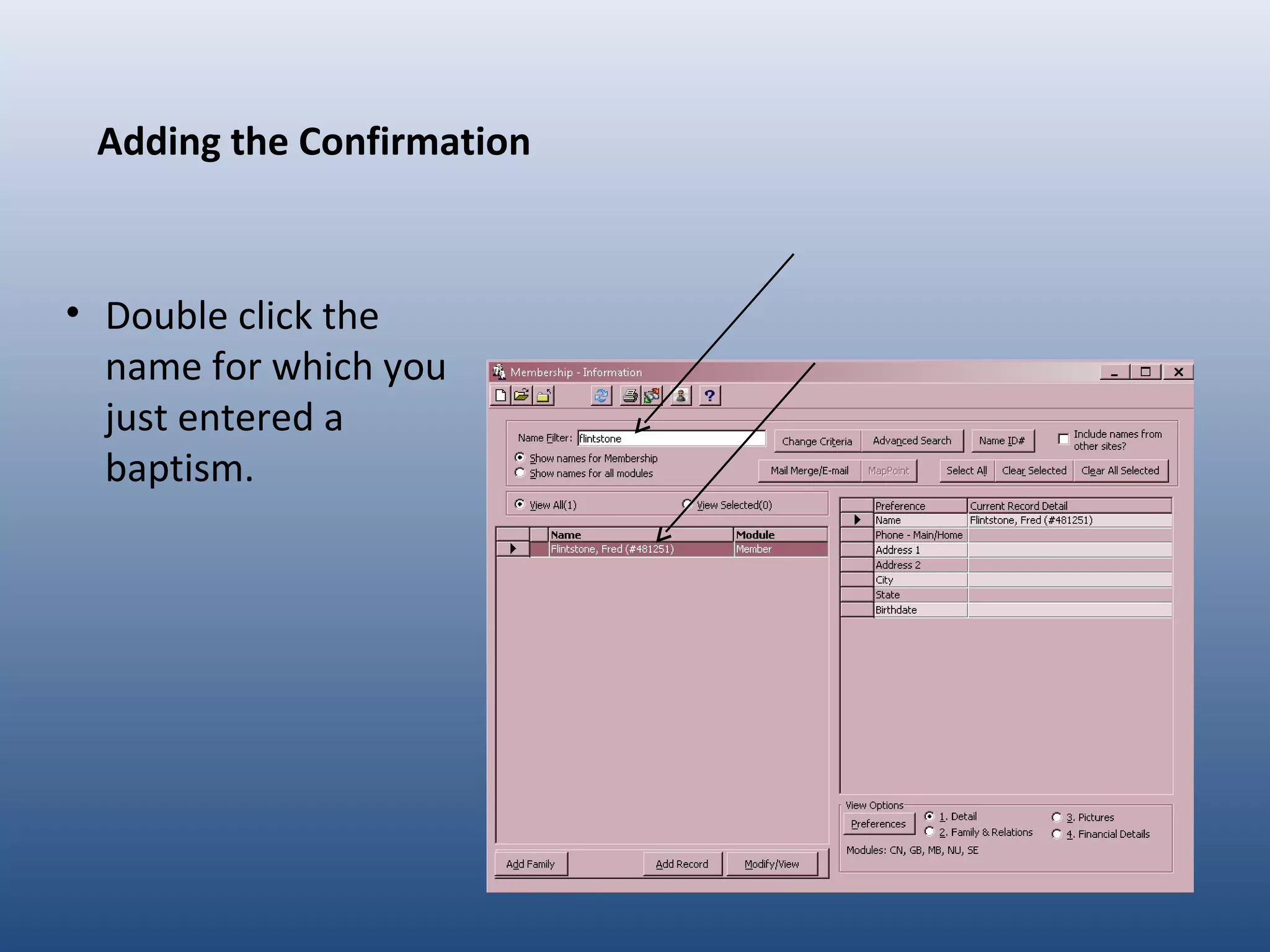 Tutorial - Baptism and Confirmation | PPT
