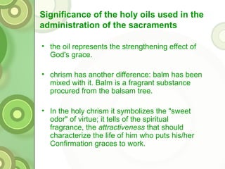 Baptism and Confirmation | PPT