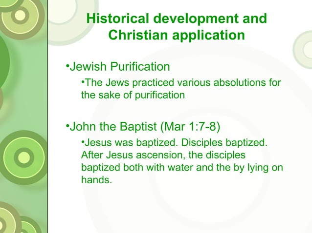 Baptism and Confirmation | PPT