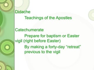 Baptism and Confirmation | PPT