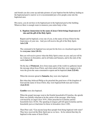 Baptism document | PDF
