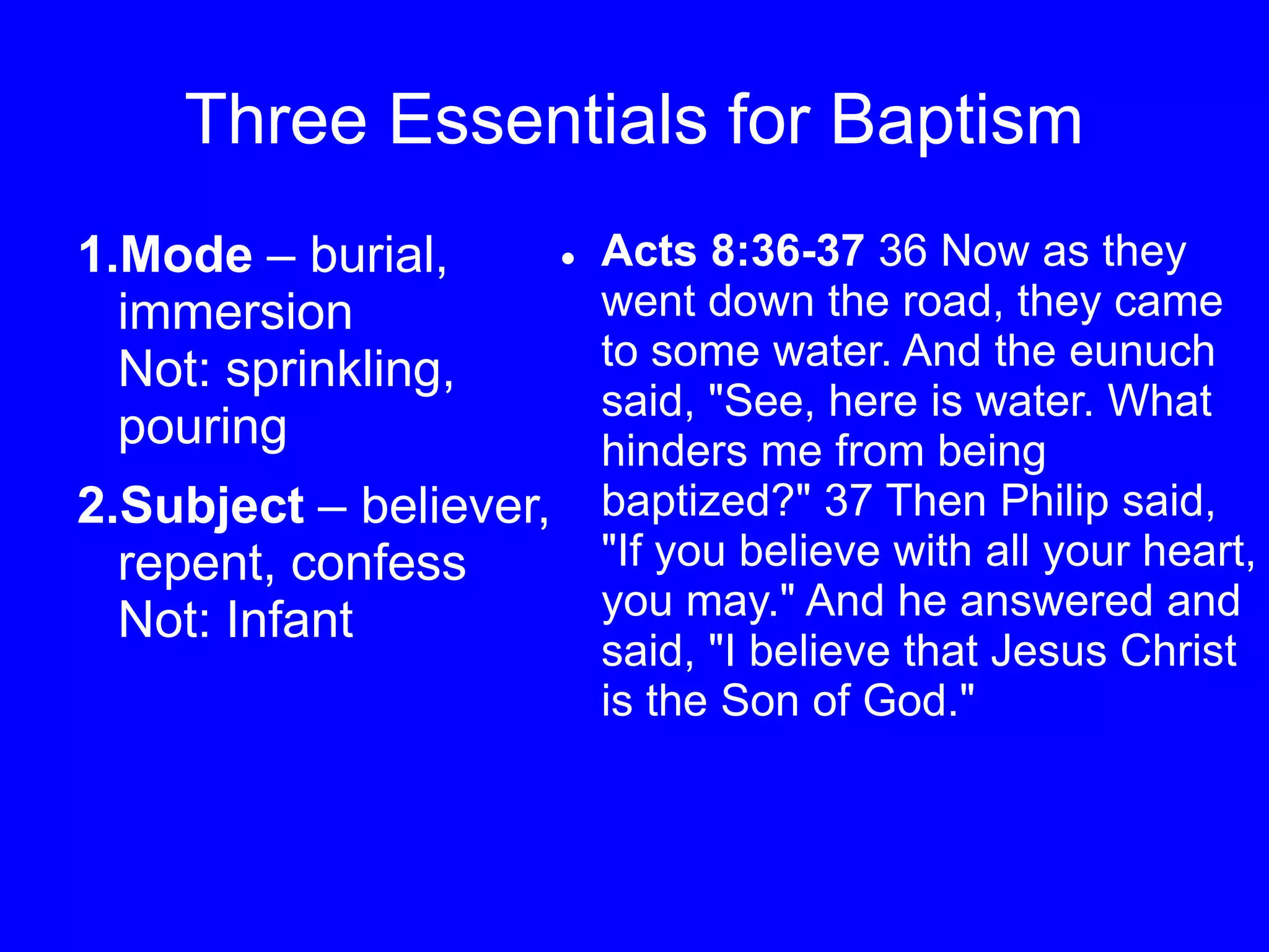 Baptism is not always Baptism.ppt