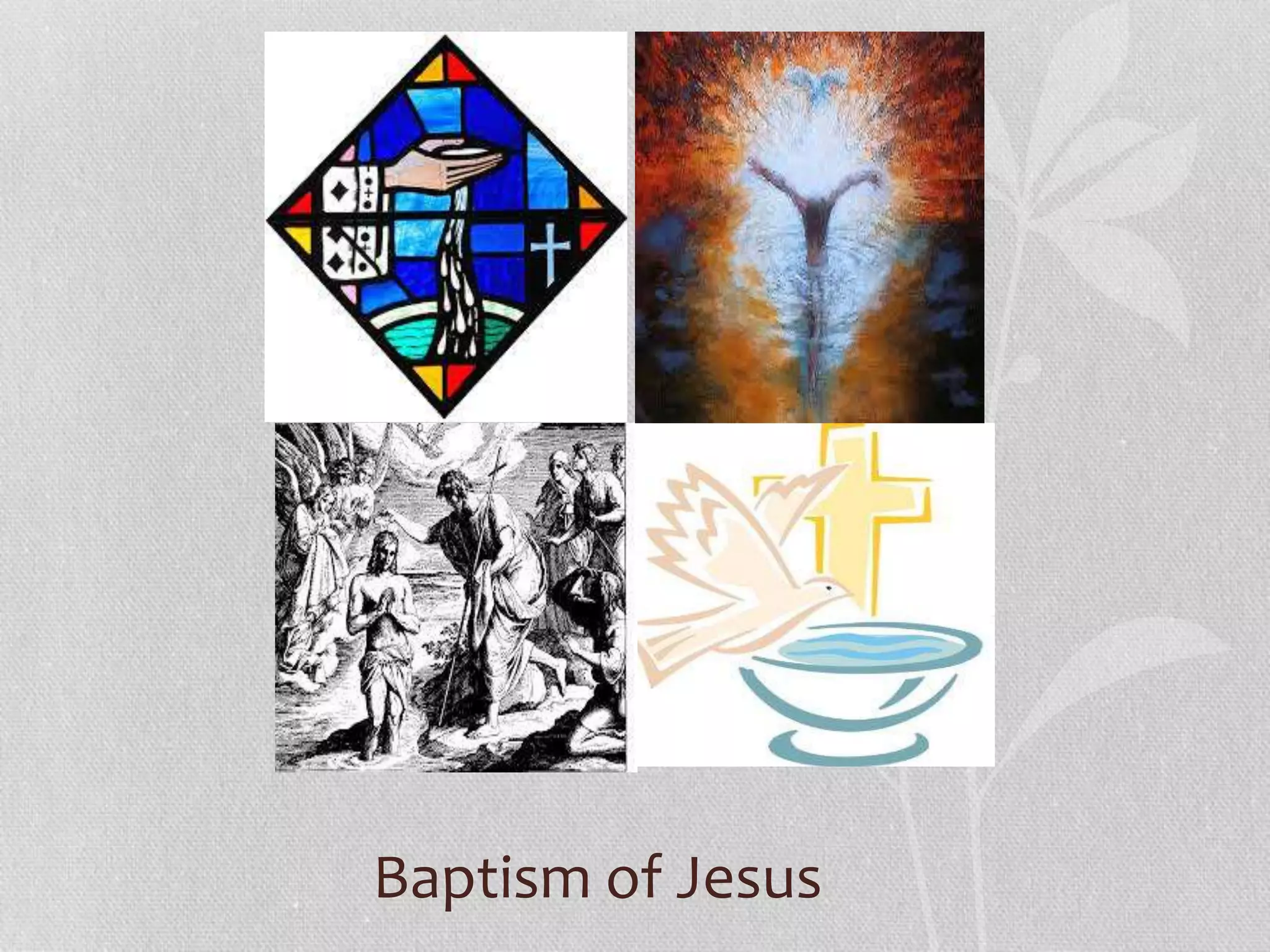 Baptism of jesus | PPTX