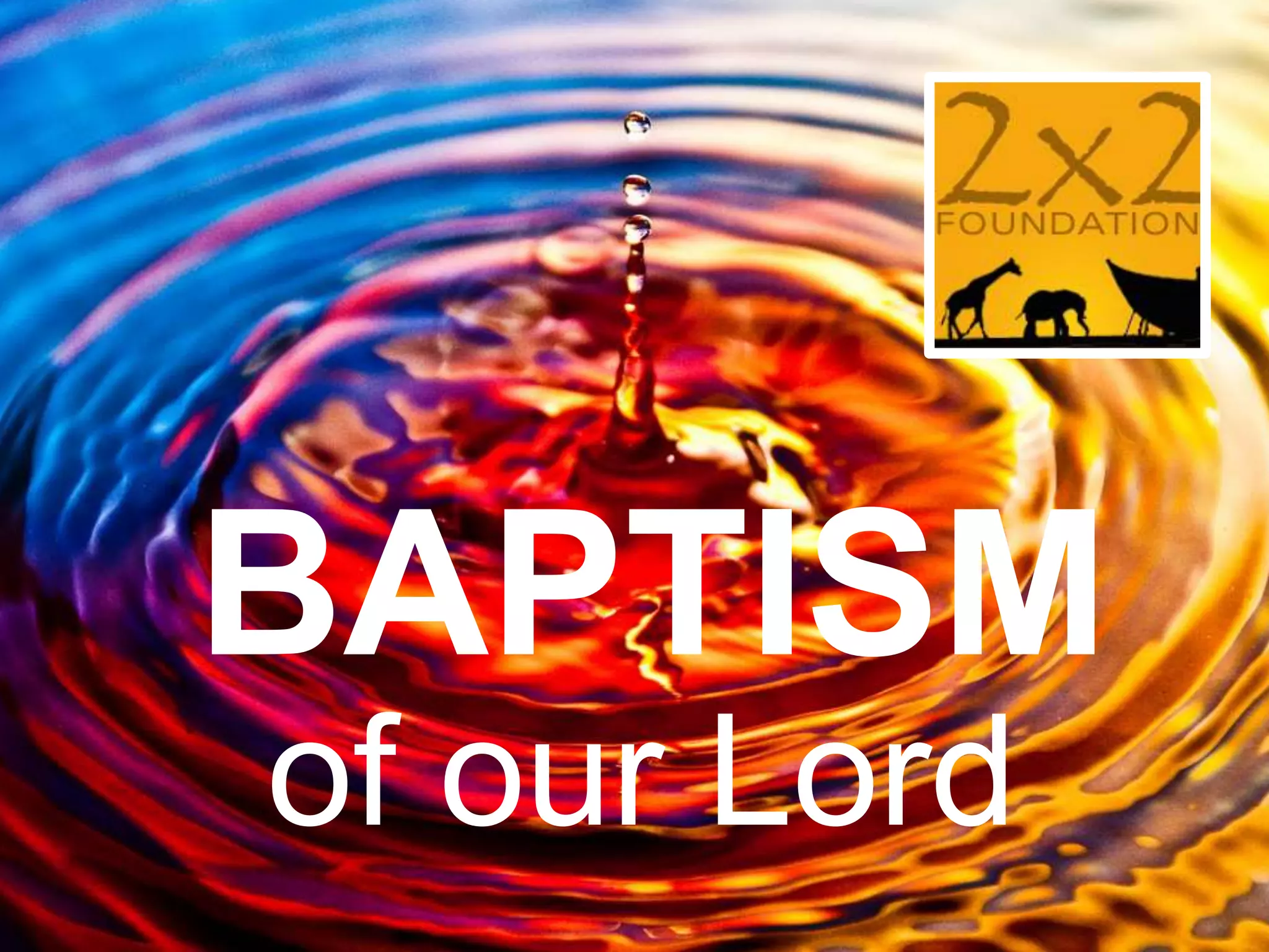 Baptism of Jesus slide show | PPT