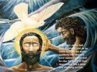 Baptism of Jesus slide show | PPSX