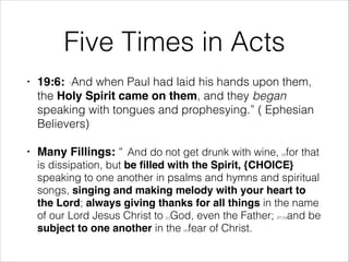 The Baptism of the Holy Spirit : The Father's Promised Gift | PDF