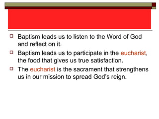 Liturgical Bible Study - Baptism of the Lord Cycle B | PPT