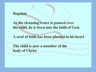 Baptism power point 2011 | PPTX