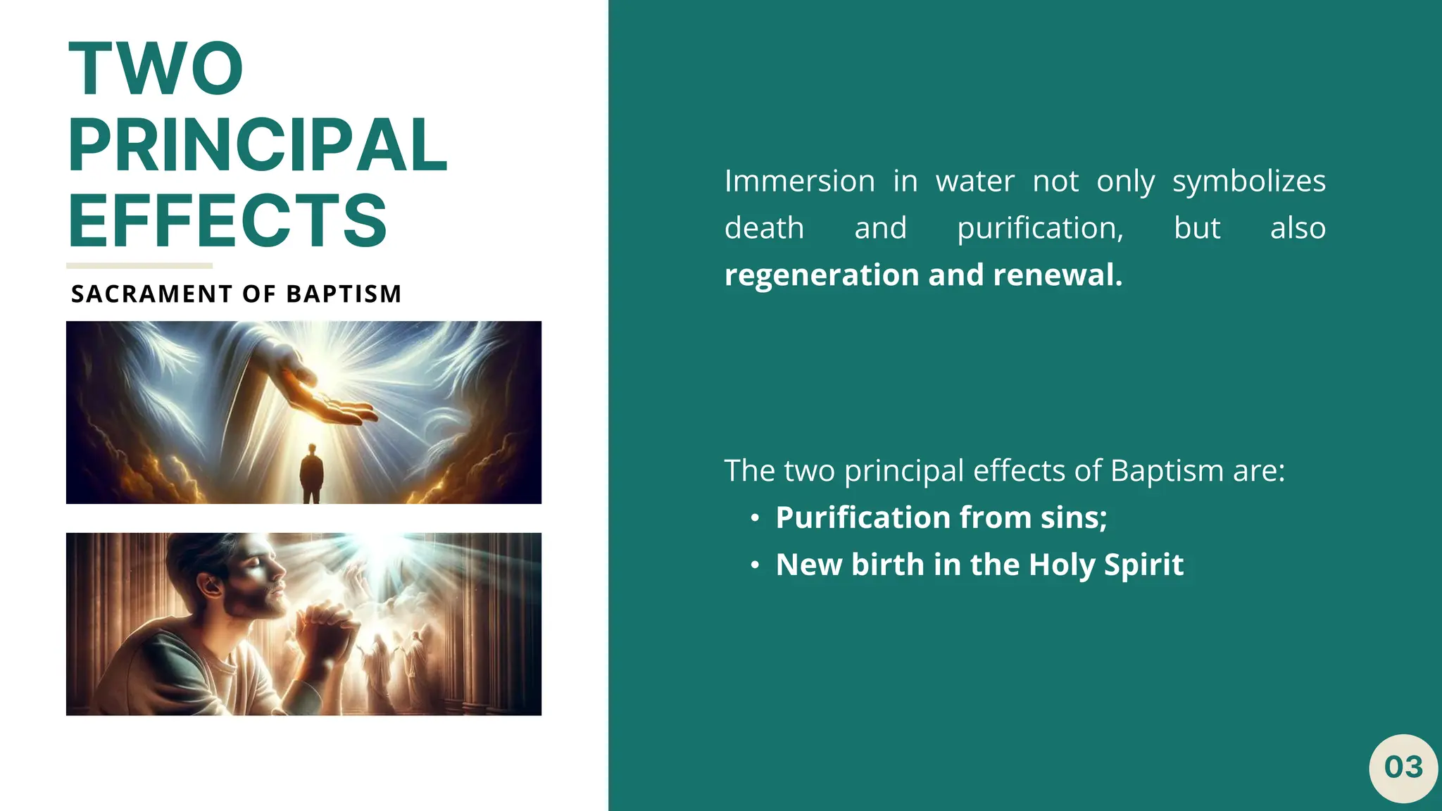 Signs and Symbols: The Sacrament of Baptism | PPTX